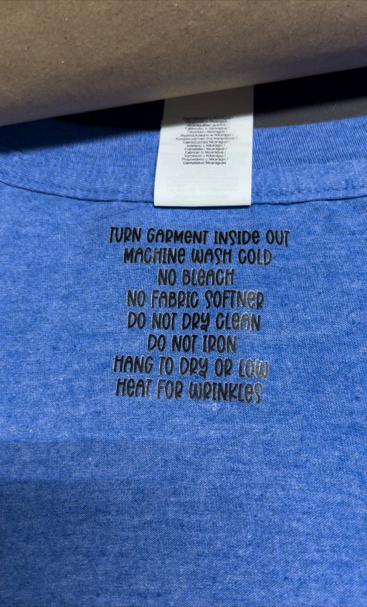 DTF Shirt Care Tags – IAWOA Sublimation & More!